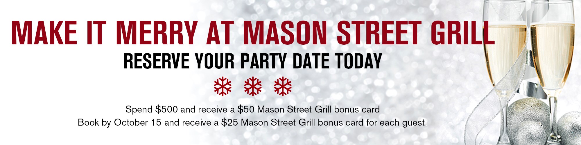 Milwaukee Restaurants Downtown - Fine Dining | Mason Street Grill